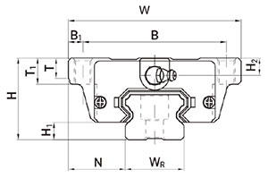 EGW-SA/EGW-CA_直线导轨_浙江威尔轴承工业有限公司
